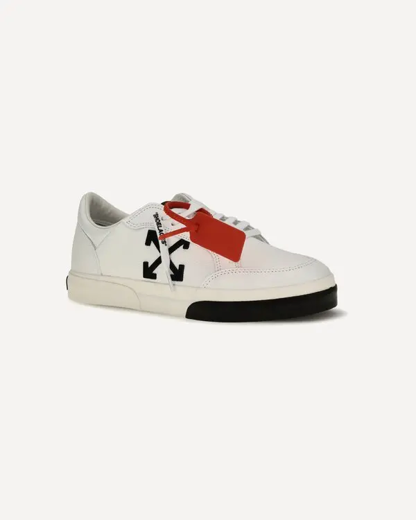 Off-White Vulcanized Low Sneakers - White