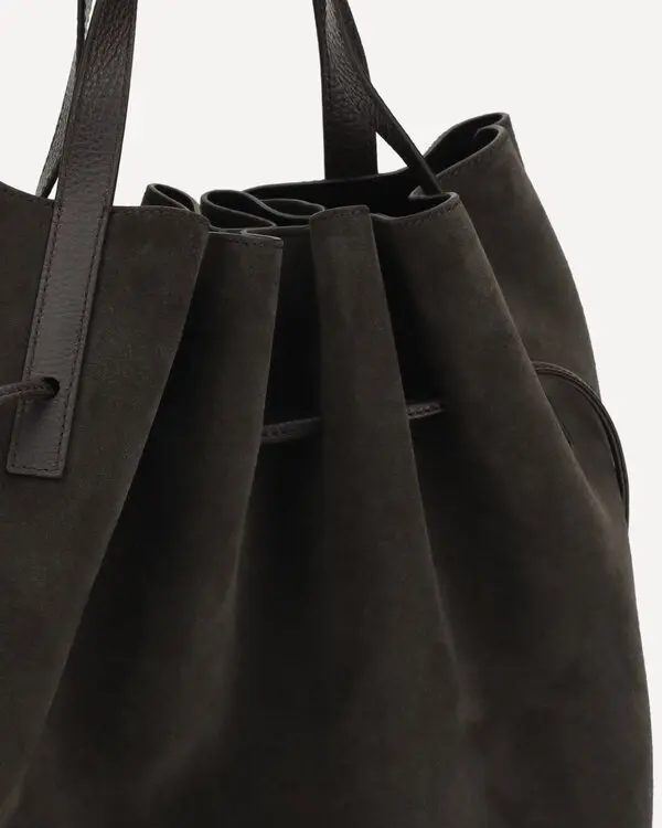 Yuzefi Scallop Shoulder Bag - Brown