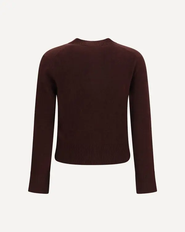 Maison Kitsuné Baby Fox Fitted Lambswool Cardigan