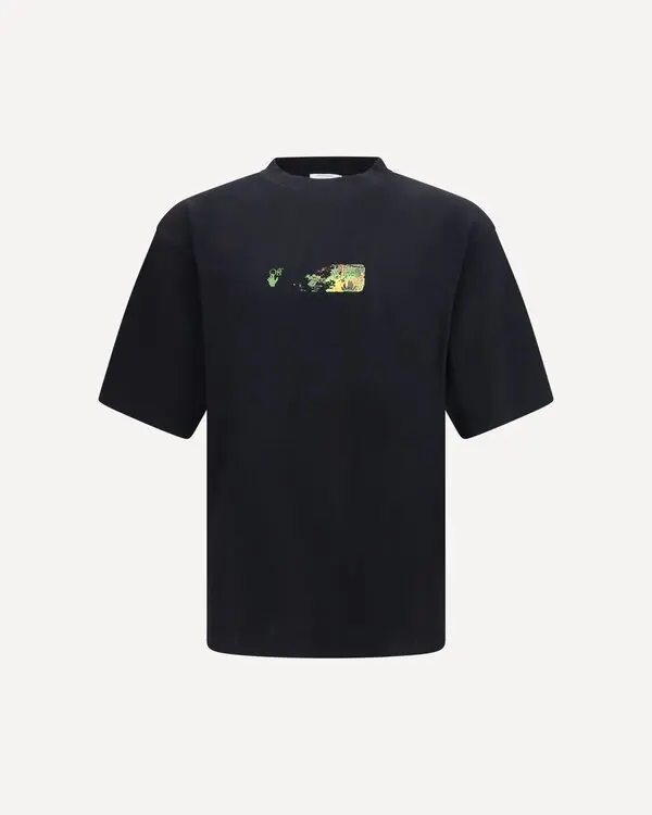 Off-White Spices Arrow Skate T-shirt Ale - Black