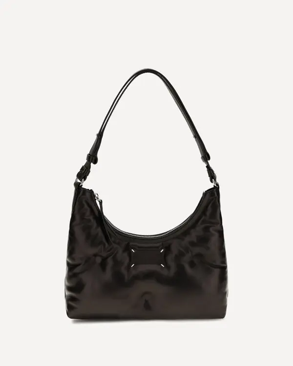 MAISON MARGIELA Small Glam Slam Hobo Shoulder Bag - Black