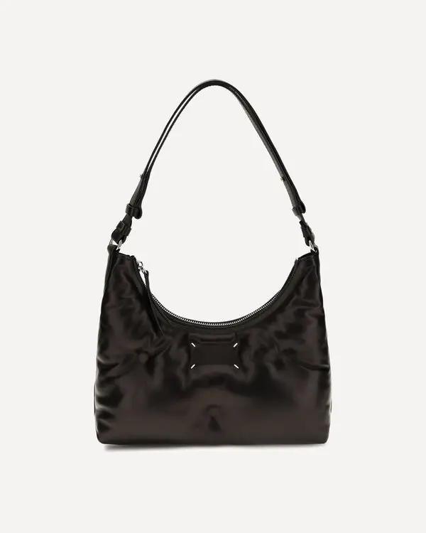 MAISON MARGIELA Small Glam Slam Hobo Shoulder Bag - Black