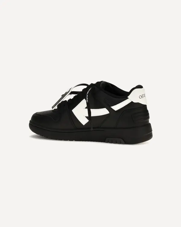 Off-White Out Of Office" Leather Sneakers - Black