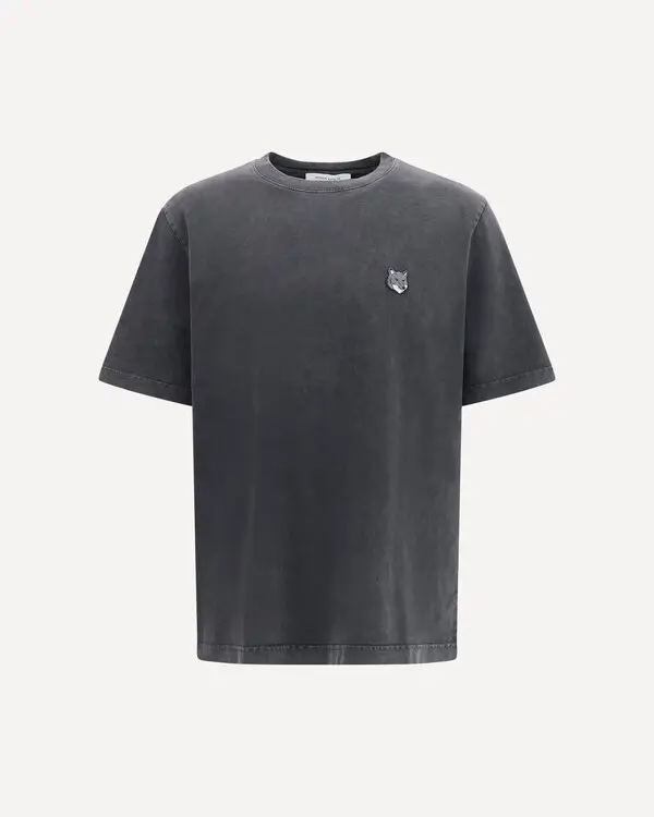 Maison Kitsuné Fox Head Faded T-shirt Mae