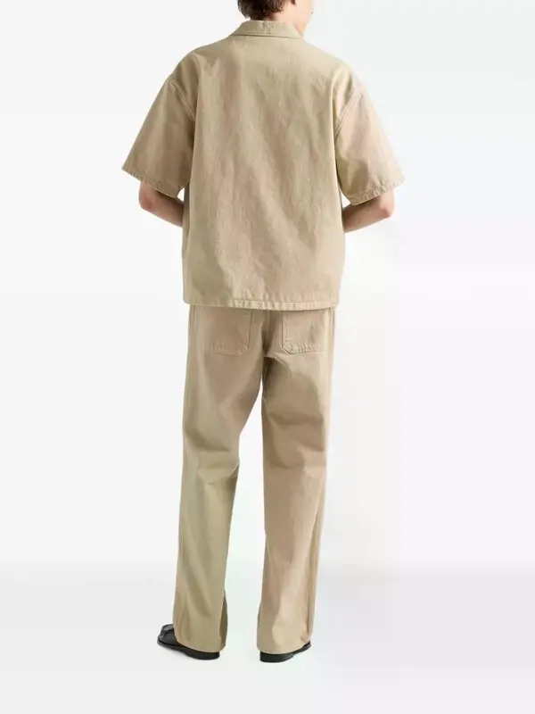 Prada Old Denim Shirt - Neutrals