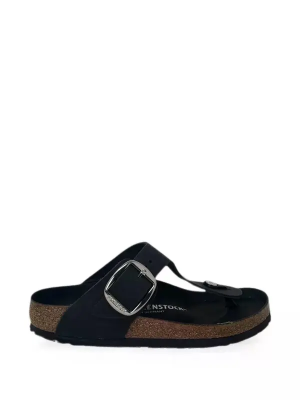 BIRKENSTOCK Gizeh Big Buckle Sandals - Black