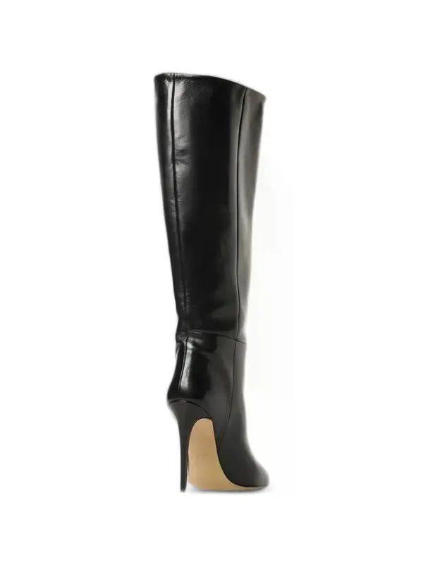 ANNA F. Pointed-toe Stiletto-heel Knee-high Boots