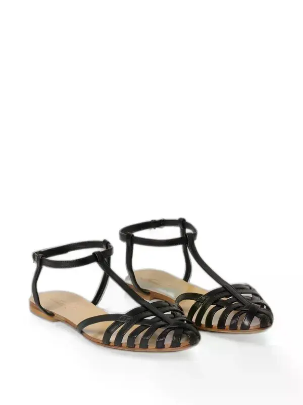 ANNA F. Cage-style Buckled Sandals