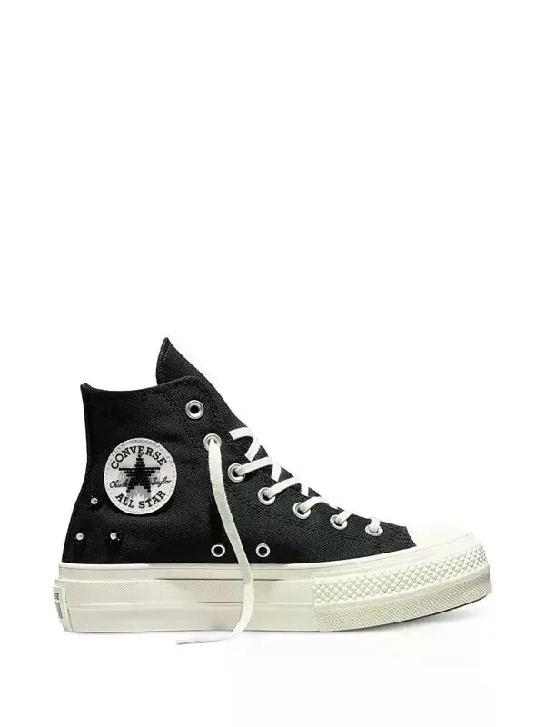 CONVERSE Chuck Taylor All Star Lift Platform Beads Sneakers - Black