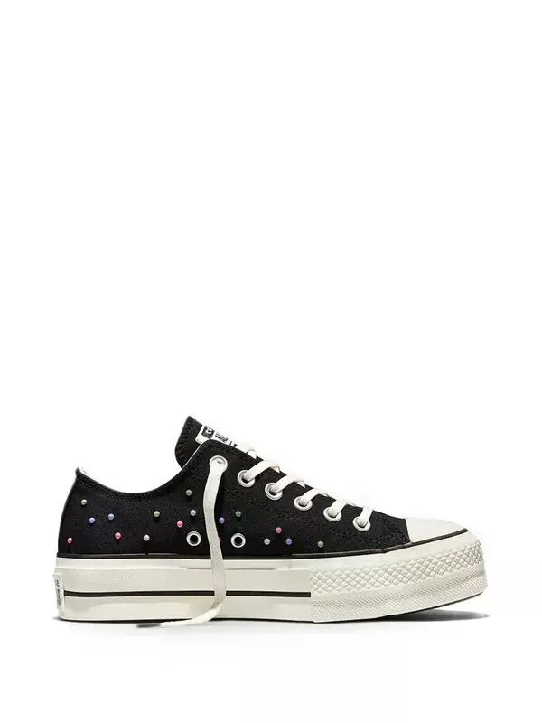 CONVERSE Chuck Taylor All Star Lift Platform Mini Studs Sneakers - Black