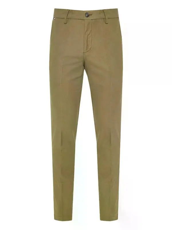 BOSS Pleat-detail Trousers - Green