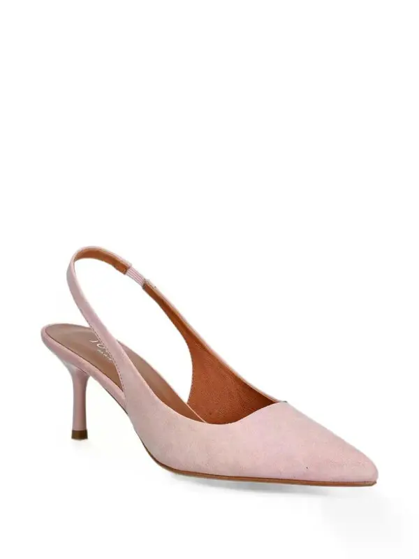 JONAK PARIS Diamantine Pointed-toe Slingback Pumps