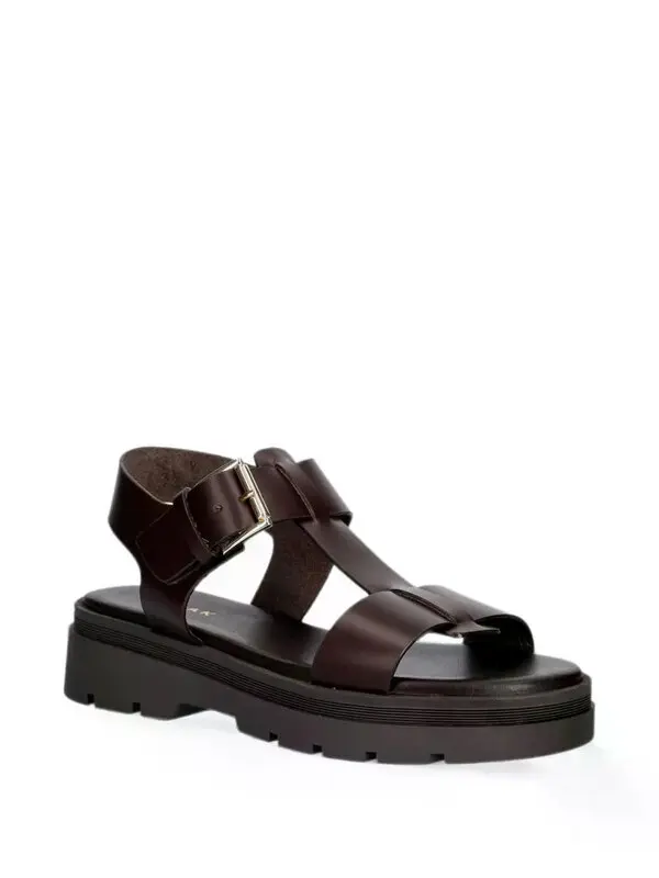 JONAK PARIS Lisbonne Buckle-fastening Sandals - Brown