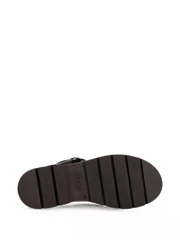 JONAK PARIS Lisbonne Buckle-fastening Leather Sandals