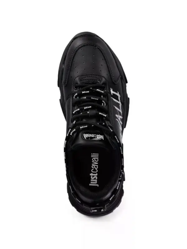 Just Cavalli Logo-print Chunky-sole Sneakers