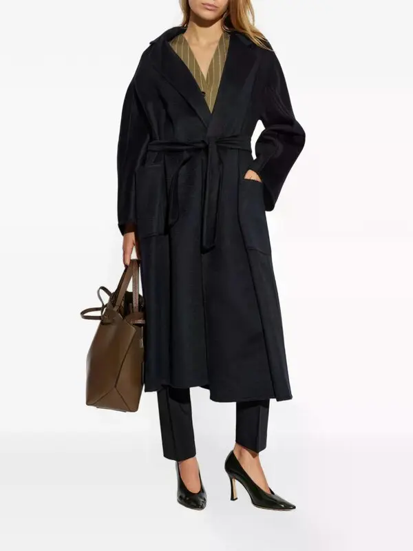 Max Mara Ludmilla Cashmere Coat - Blue