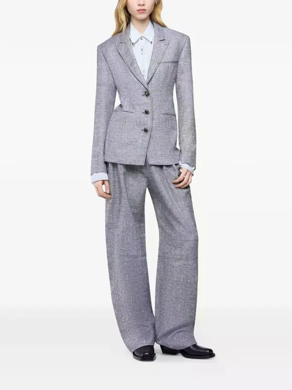 Rabanne Tailored Jewel-button Blazer