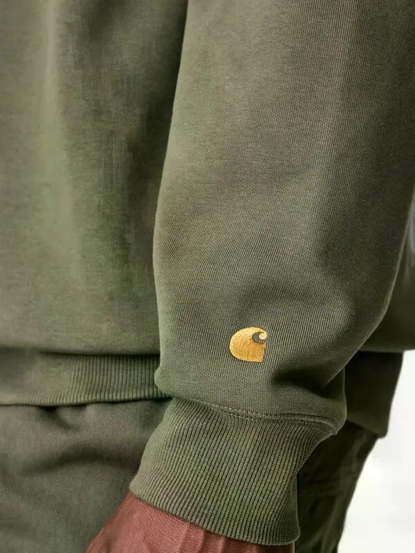 Carhartt Work In Progress Logo-embroidered Raglan-sleeve Sweatshirt