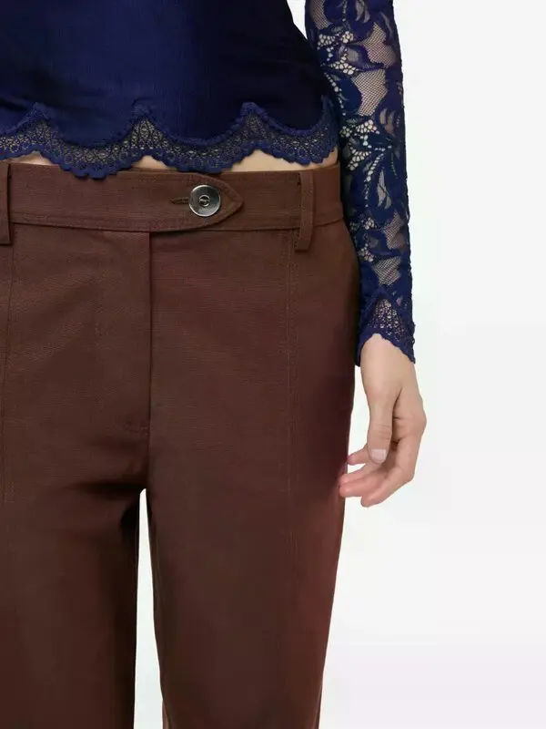 Rabanne Pressed-crease Trousers