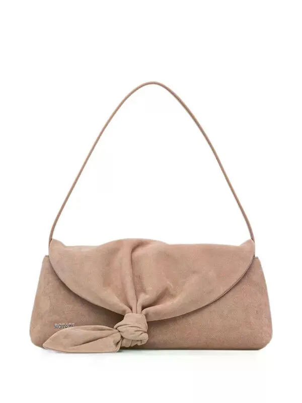 ROTATE BY BIRGER CHRISTENSEN Knot Detail Tote Bag - Neutrals