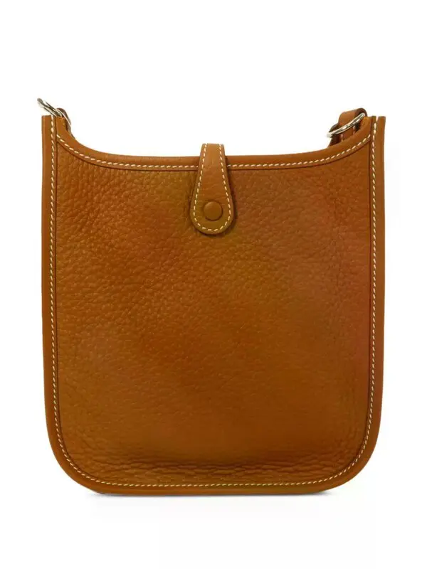 Hermès Tpm Evelyne Calfskin Shoulder Bag - Brown