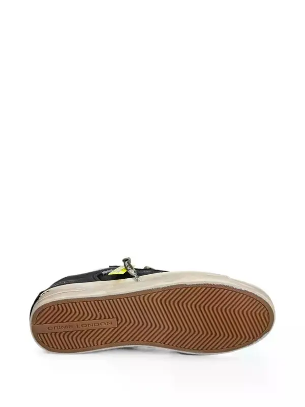 CRIME LONDON Sk8 Deluxe Sneakers - Black