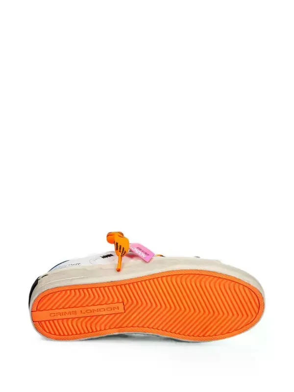 CRIME LONDON Glitter Detail Touch-strap Sneakers