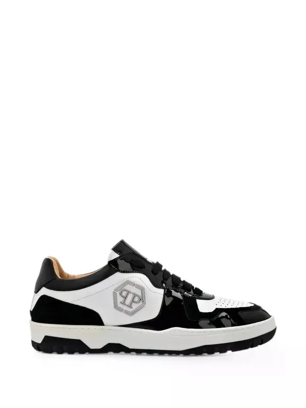 Philipp Plein Hexagon Logo-plaque Panelled Sneakers