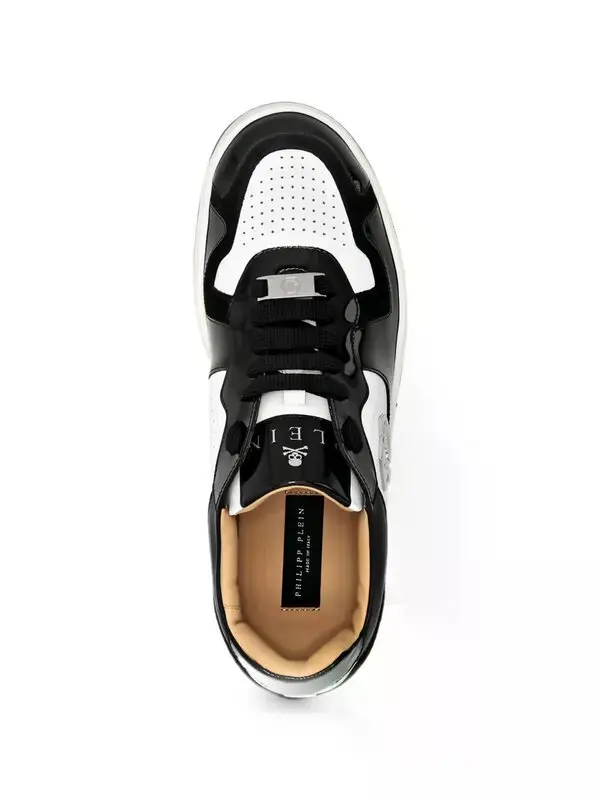 Philipp Plein Hexagon Logo-plaque Panelled Sneakers