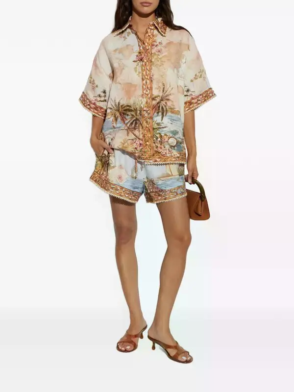 Zimmermann Mahon Shorts - Neutrals