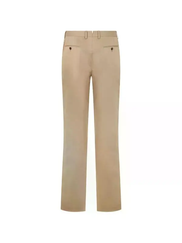 MOORER Straight-leg Pleated Trousers