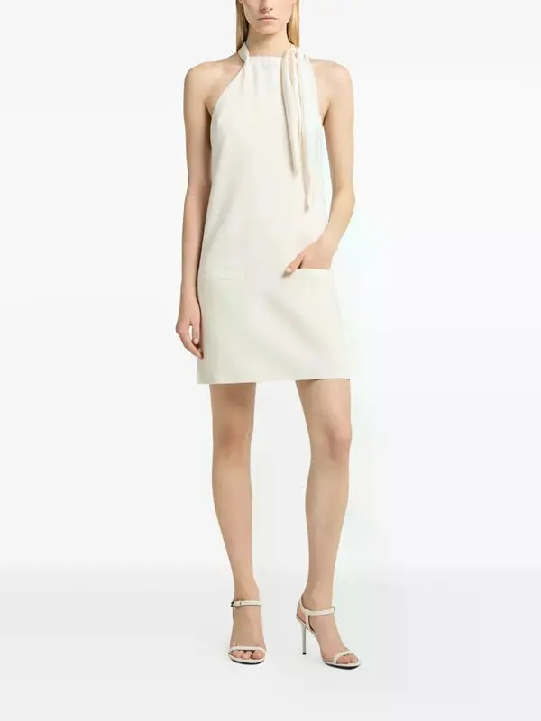 COURREGES Neck-detail Mini Dress