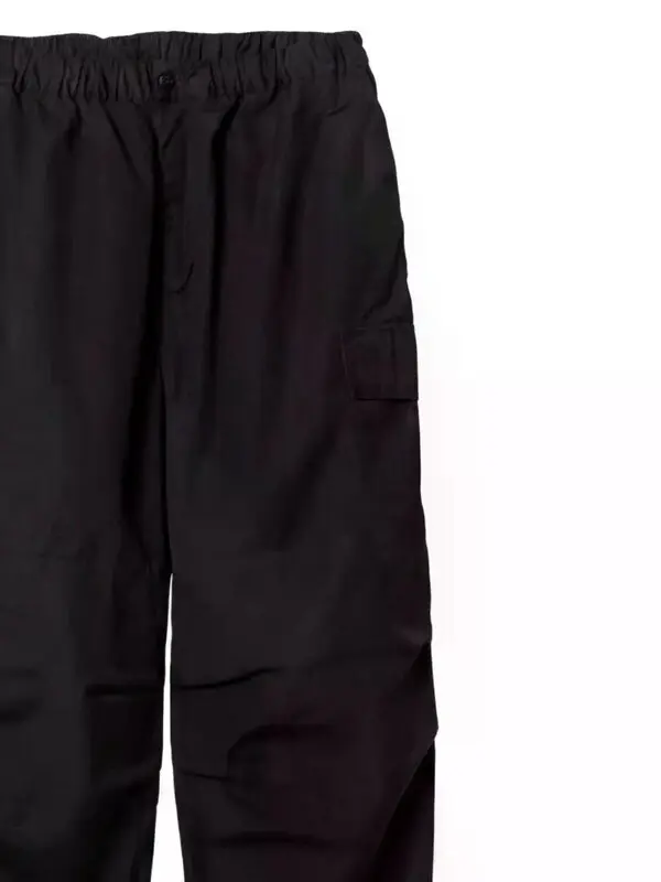 Carhartt Work In Progress Elasticated Waist Straight Trousers - Black