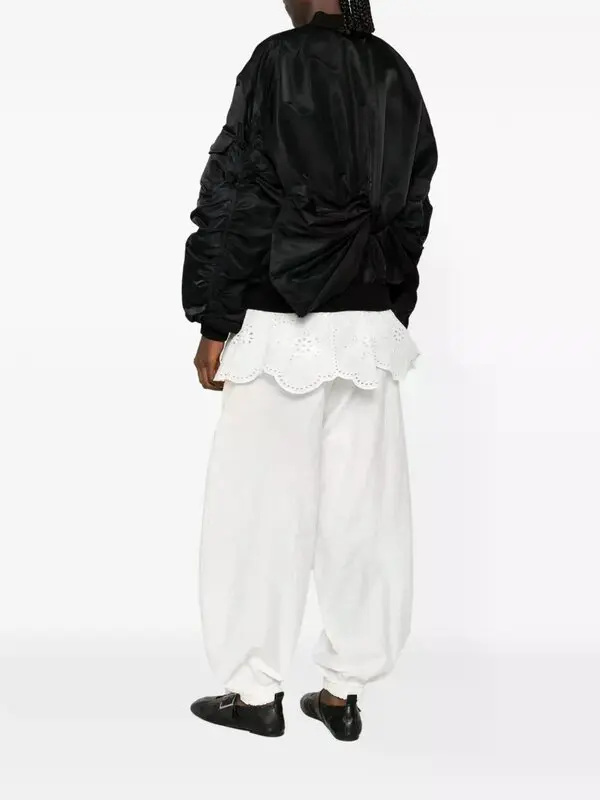 Cecilie Bahnsen Bow-detail Ruched Jacket