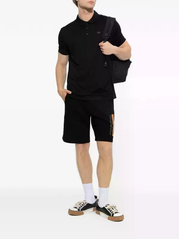 EA7 Logo-plaque Polo Shirt