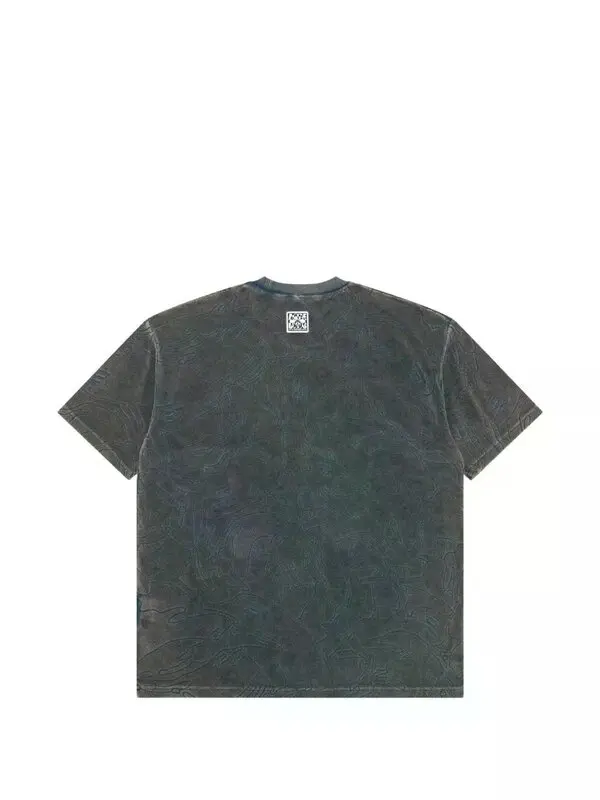 AAPE BY *A BATHING APE Moonface Logo Camo-design T-shirt