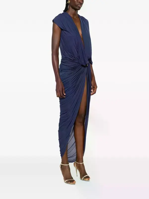 Christopher Esber Helix Crystal-draped Maxi Dress