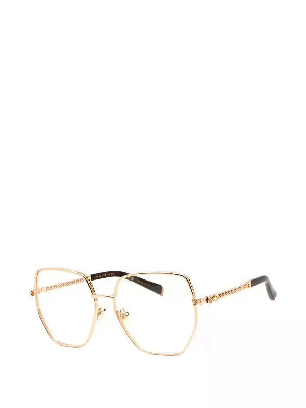 Philipp Plein Geometric Frame Glasses