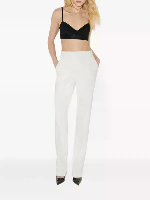 Elisabetta Franchi Lightweight Crêpe Trousers