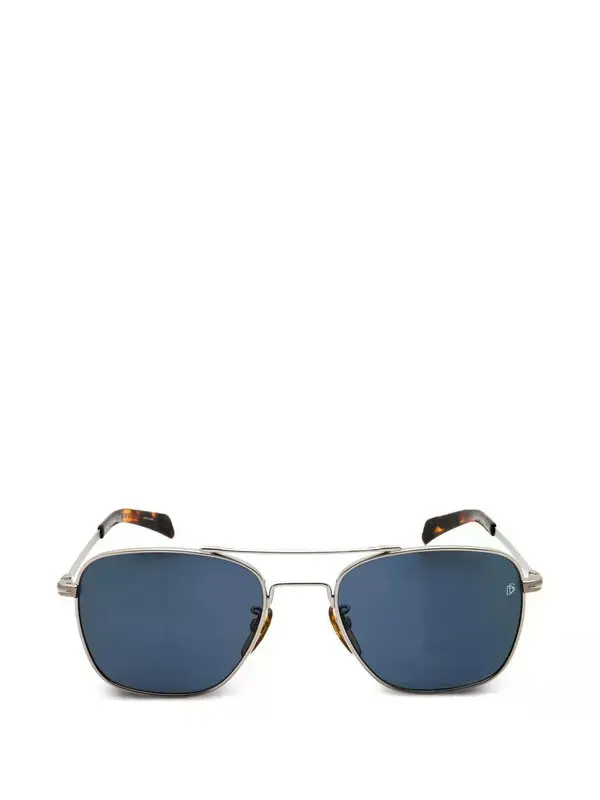 DB EYEWEAR BY DAVID BECKHAM Aviator Sunglasses - Silver