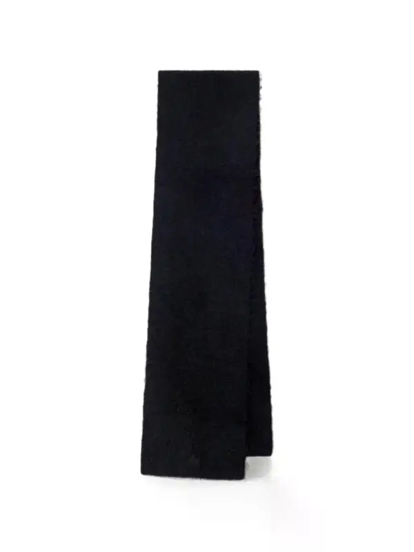 Isabel Marant Étoile Brushed-knit Scarf - Black