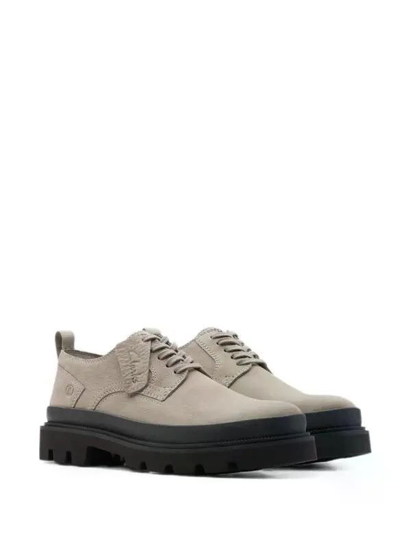 Clarks Badell Lace-up Derby Shoes - Neutrals
