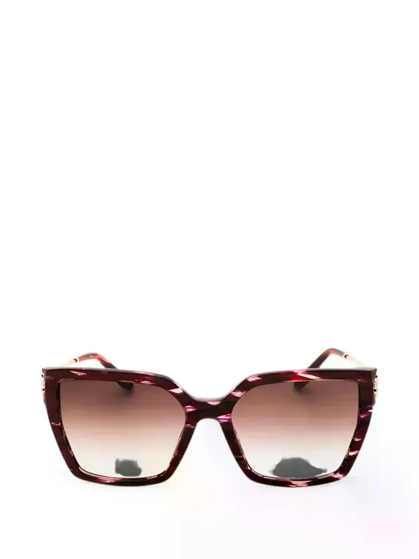 Chopard Logo-detail Sunglasses - Red