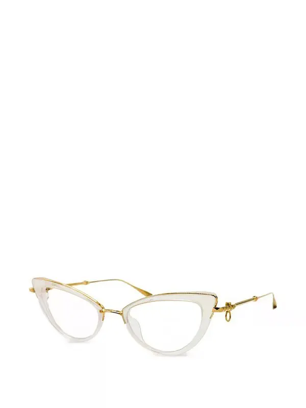 Valentino Garavani Cat Eye Frame Eyeglasses - Neutrals