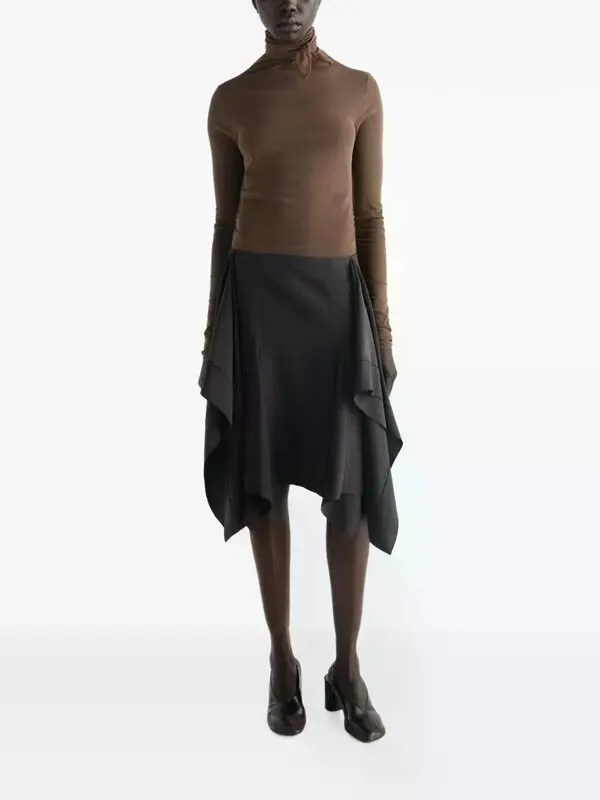 LEMAIRE Ballerina Scarf Top In Mesh Jersey
