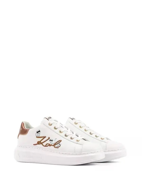 Karl Lagerfeld Kapri Logo-patch Platform Sneakers