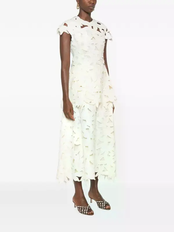 Simkhai Laser-cut Midi Dress