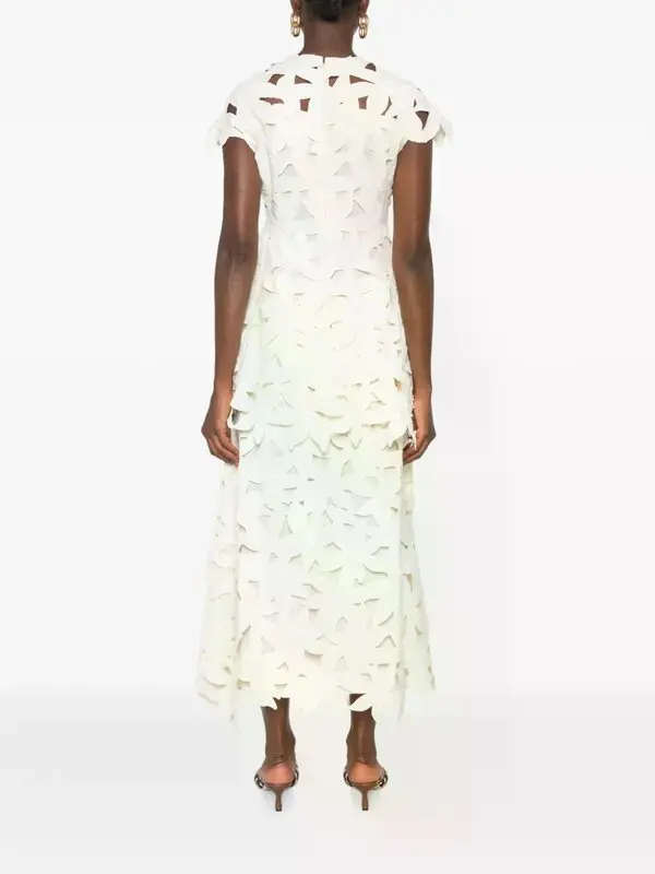 Simkhai Laser-cut Midi Dress