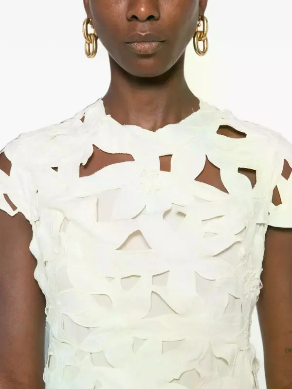 Simkhai Laser-cut Midi Dress
