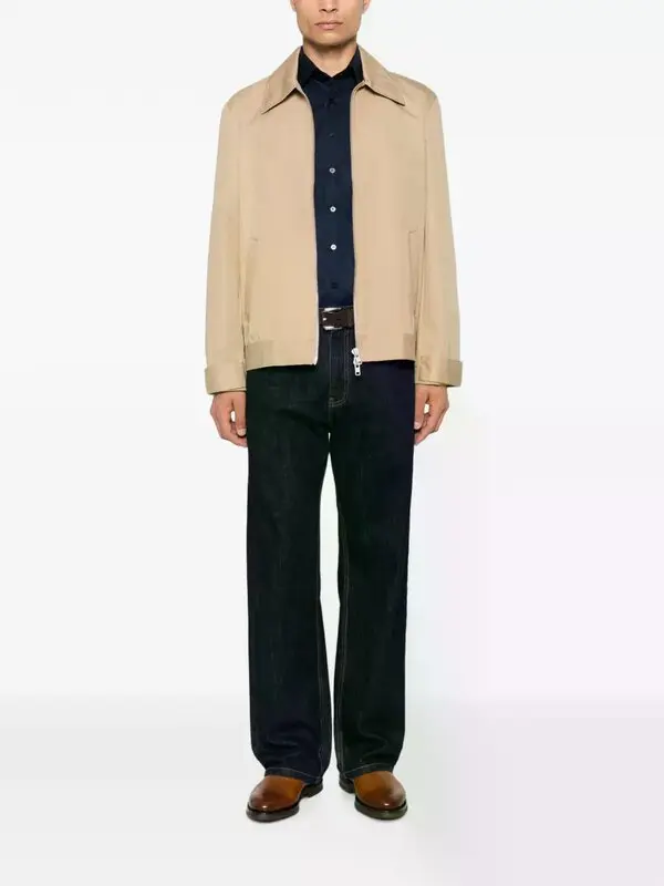 Etro Logo-embroidered Button-down Shirt - Blue